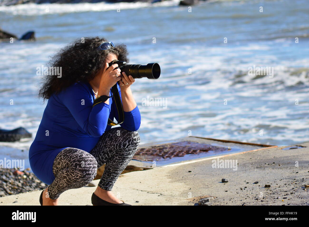Photographer at Work Stock Photo - Alamy