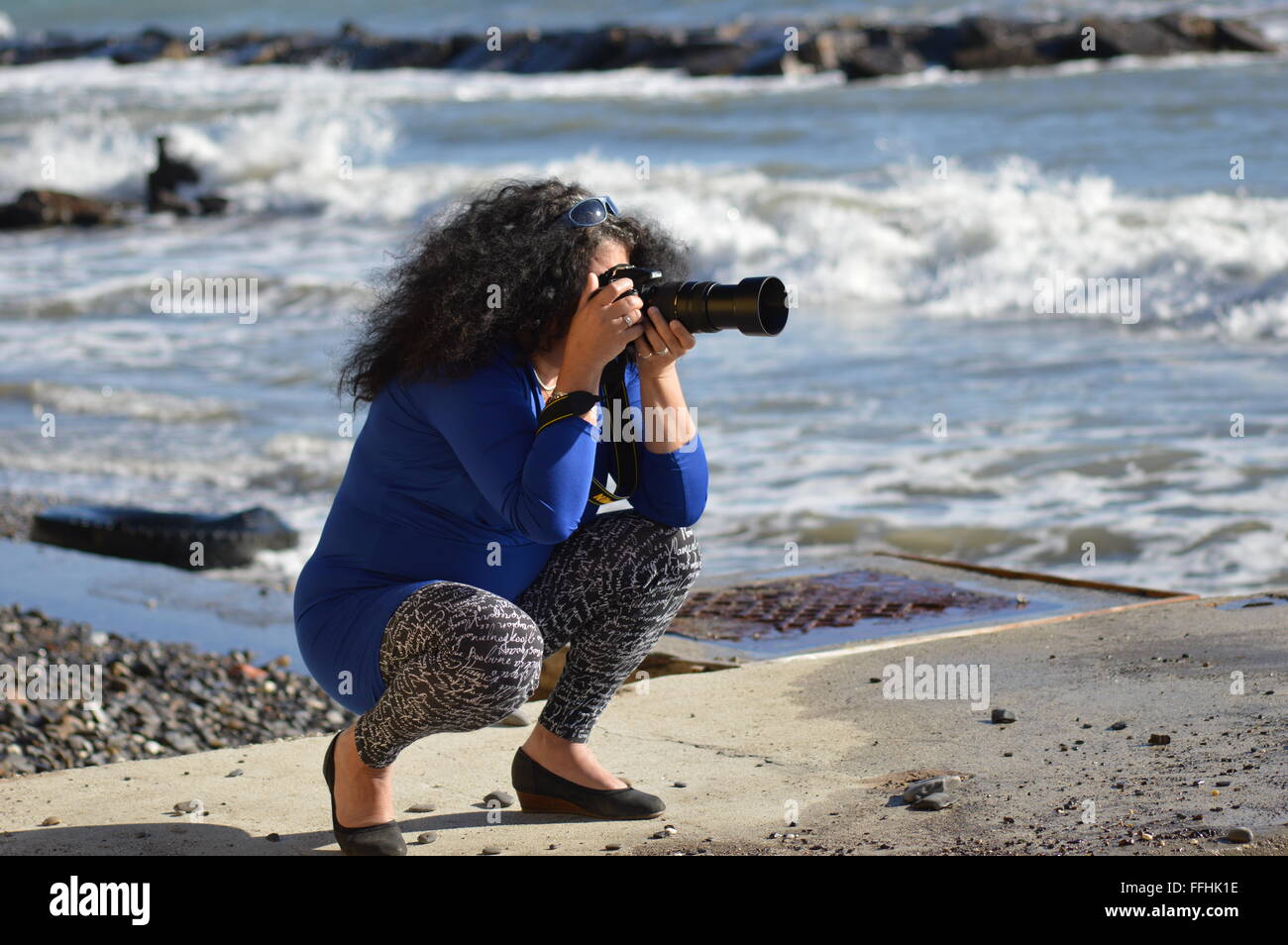 Photographer at Work Stock Photo - Alamy