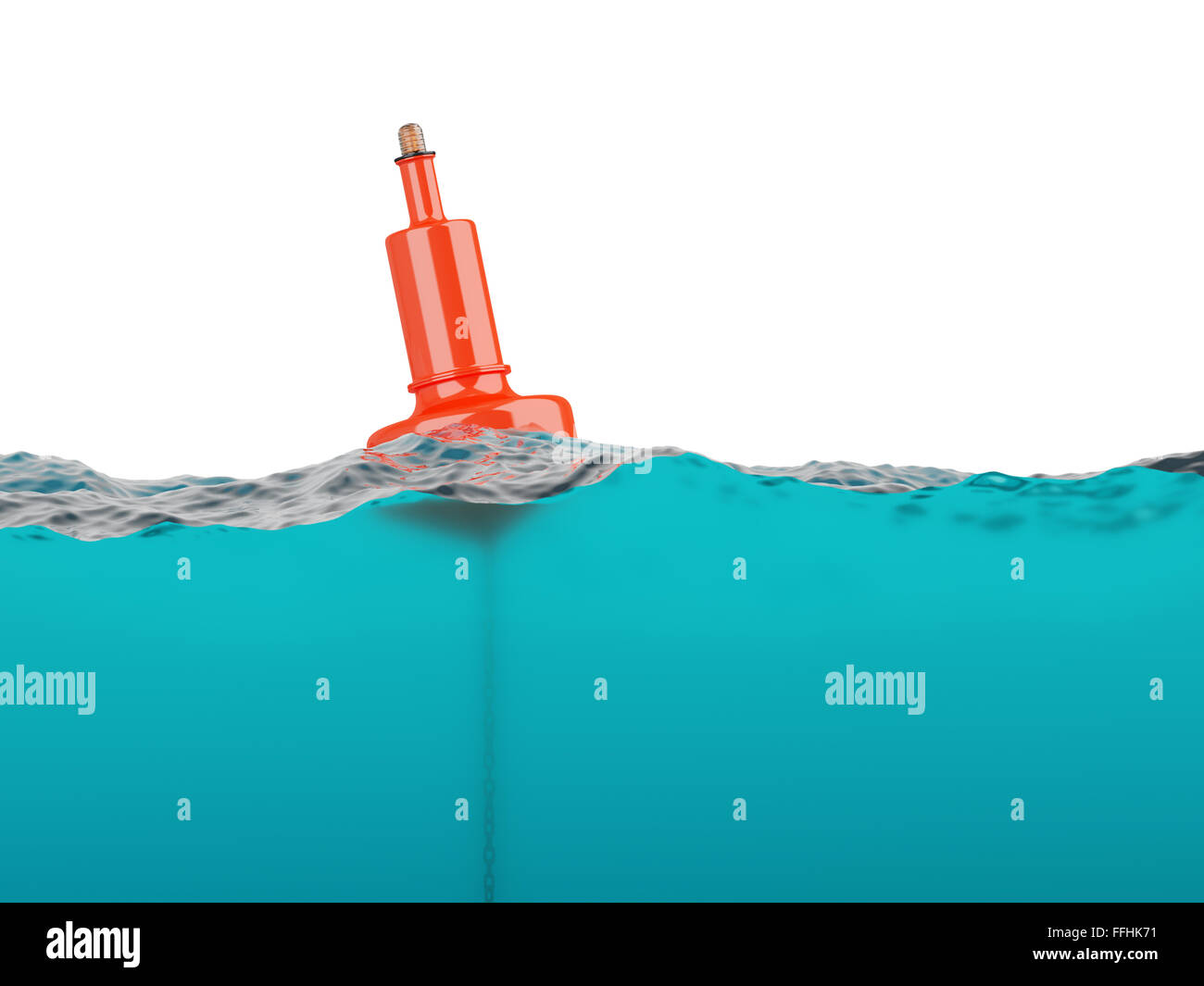 Deep water channel buoy hi-res stock photography and images - Alamy