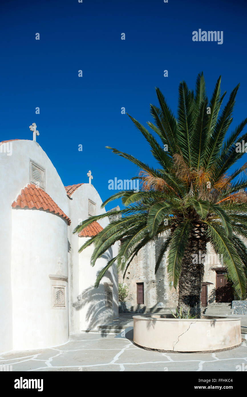 Griechenland, Kreta, Südwesten, Kloster Preveli (Moni Preveli), ist ein ...