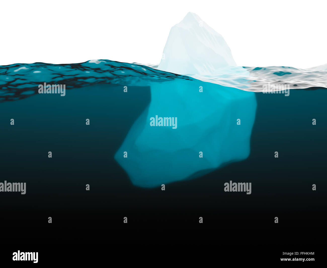 Underwater close-up view of iceberg in the sea Stock Photo - Alamy