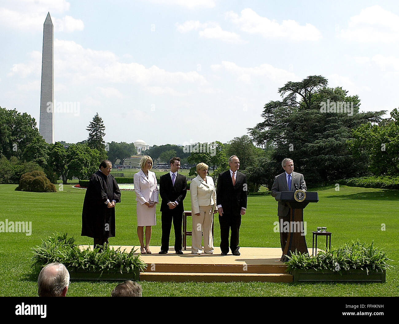 George washington swearing in hi-res stock photography and images - Alamy