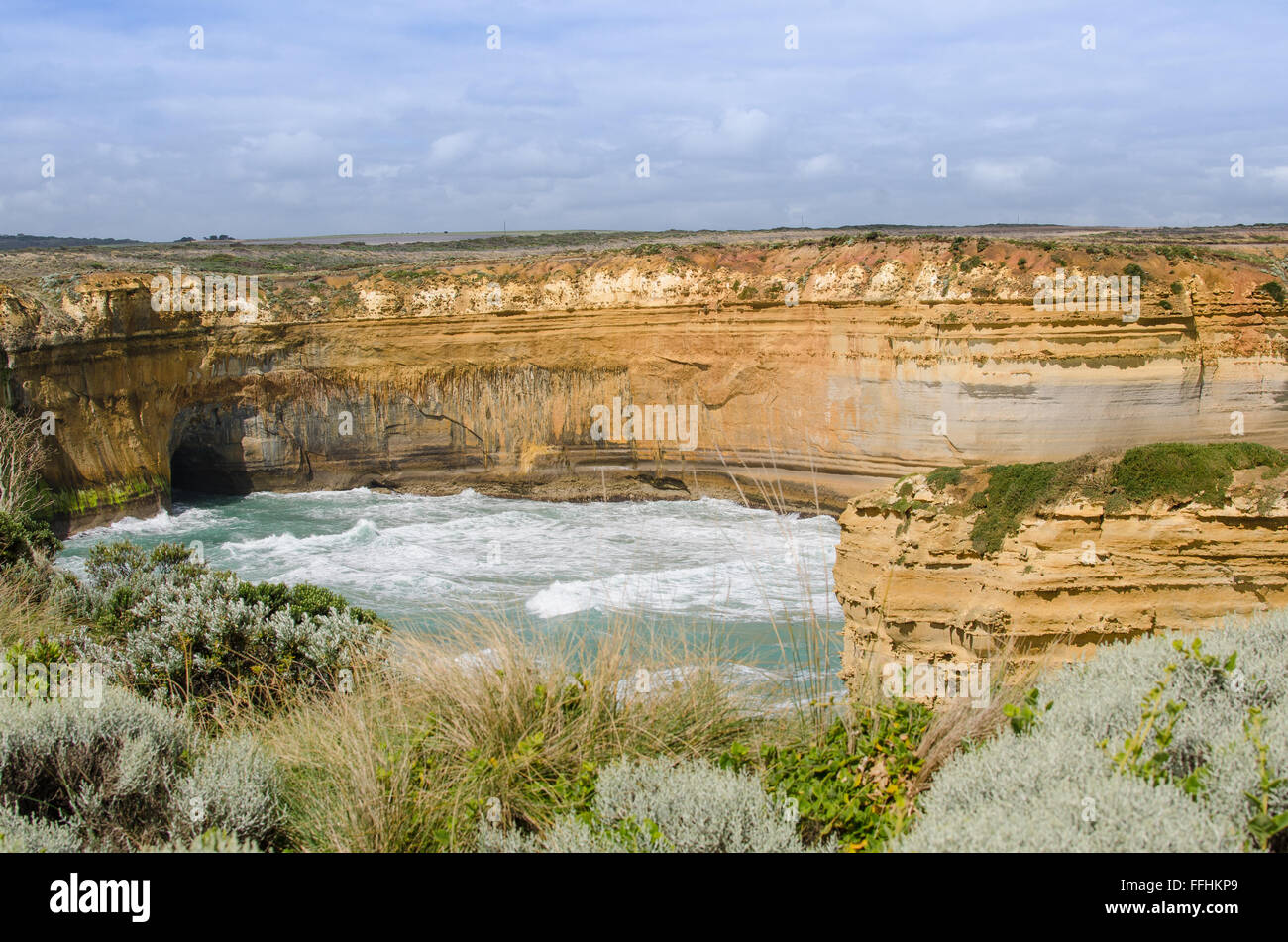 Natural arch loch ard gorge hi-res stock photography and images - Alamy