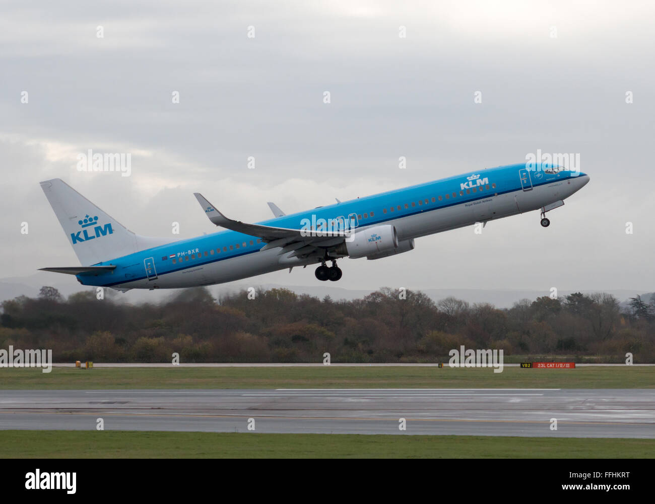KLM Boeing 737-900 narrow-body passenger plane (PH-BXR, "The ...