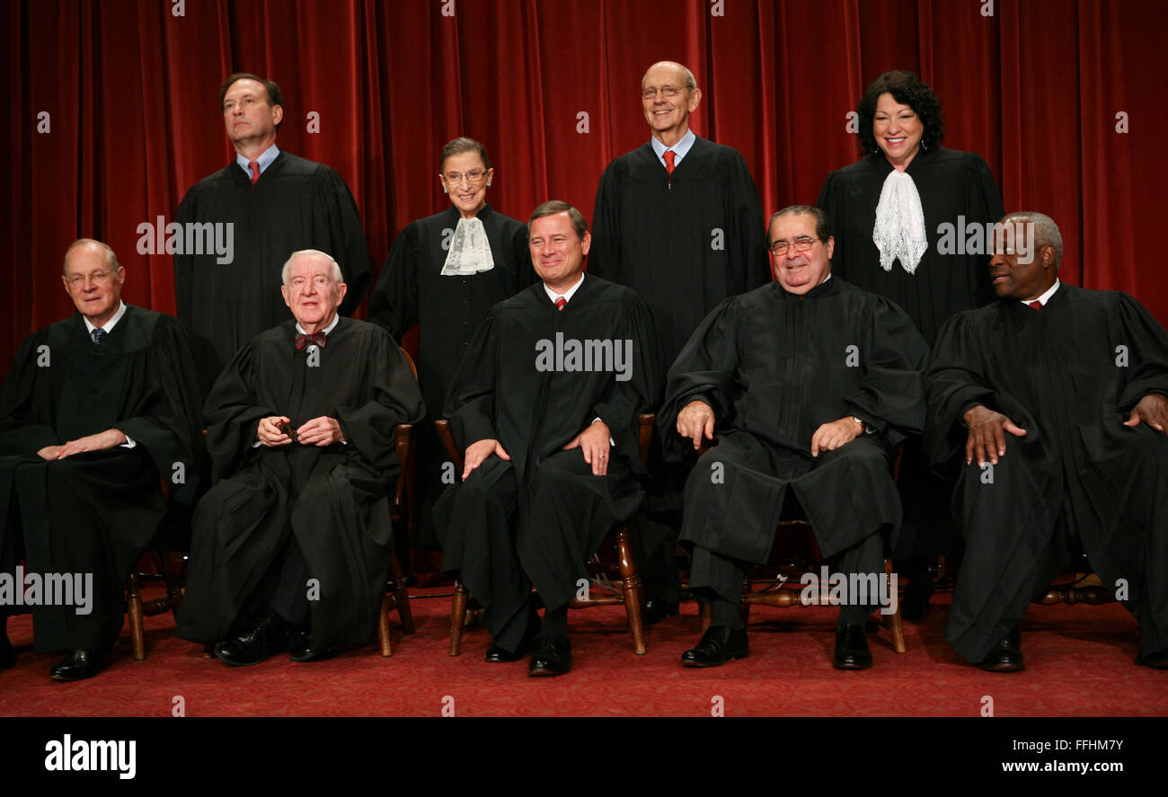 Washington, DC - September 29, 2009 -- The Justices of the United ...
