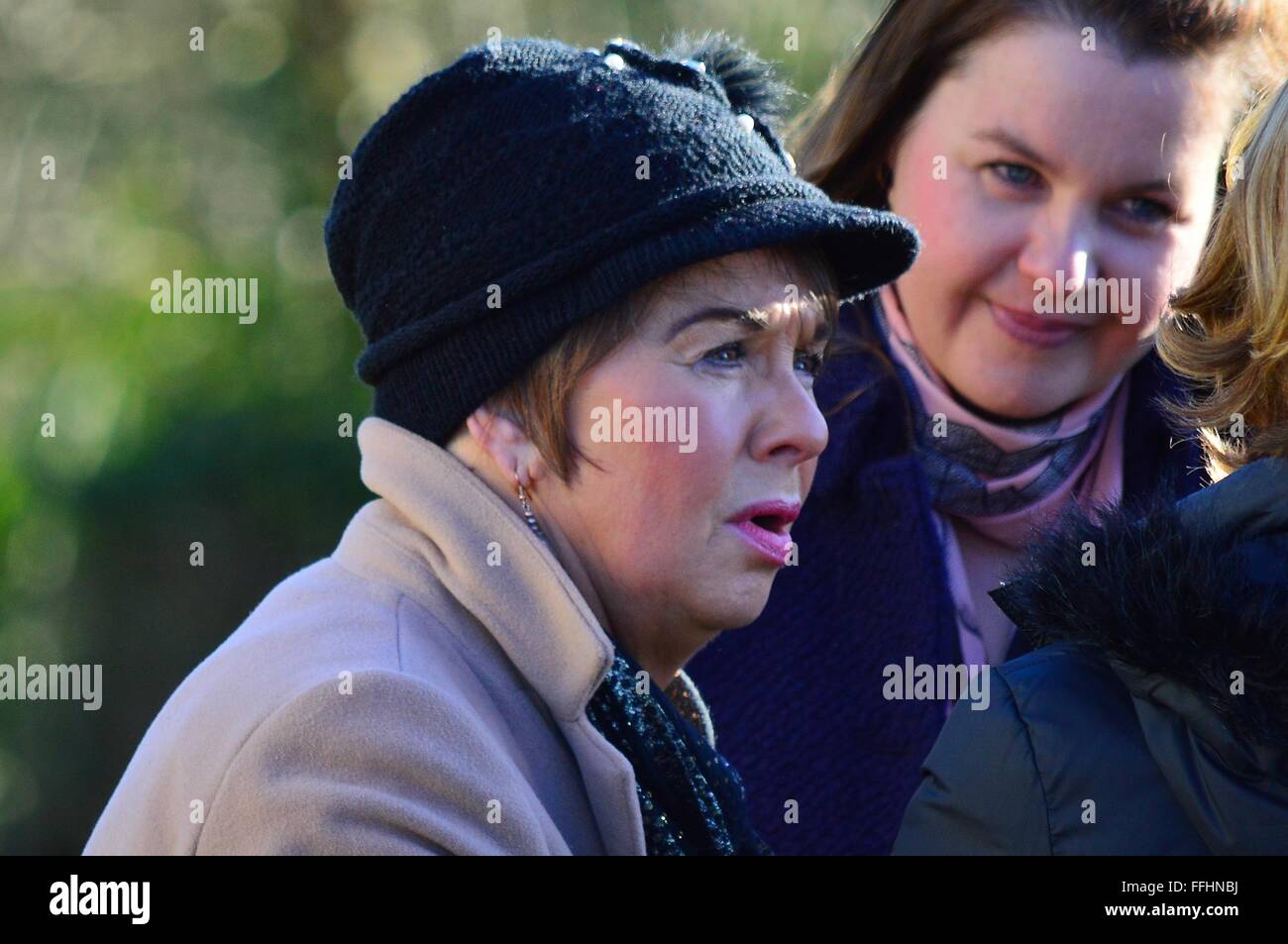 County Tyrone, Northern Ireland. 14th Feb, 2016. Eileen King at the ...