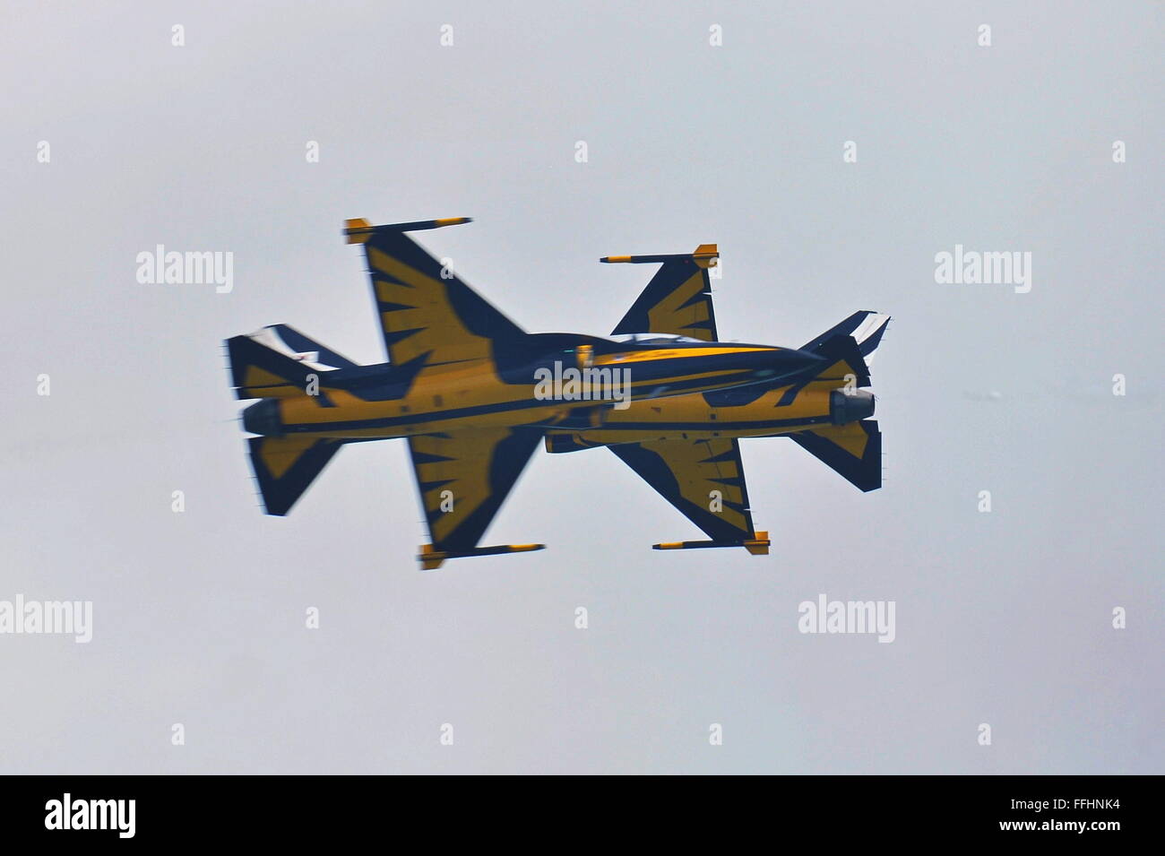 Black Eagles, (T-50B), aerobatics team, Singapore Airshow 2016 ...