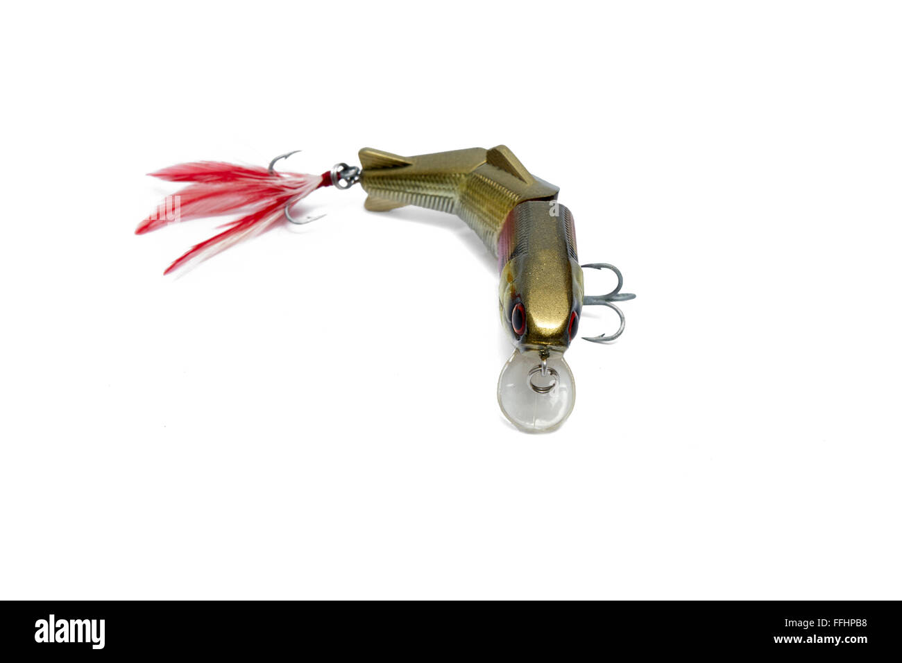Fishing bait isolated on white background Stock Photo - Alamy