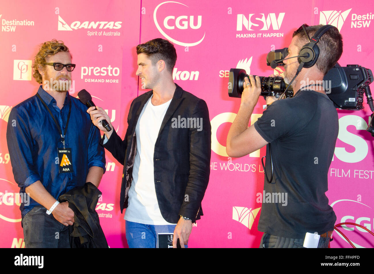 Sydney, Australia. 14th Feb, 2016: VIP's and Celebrities seen arriving ...