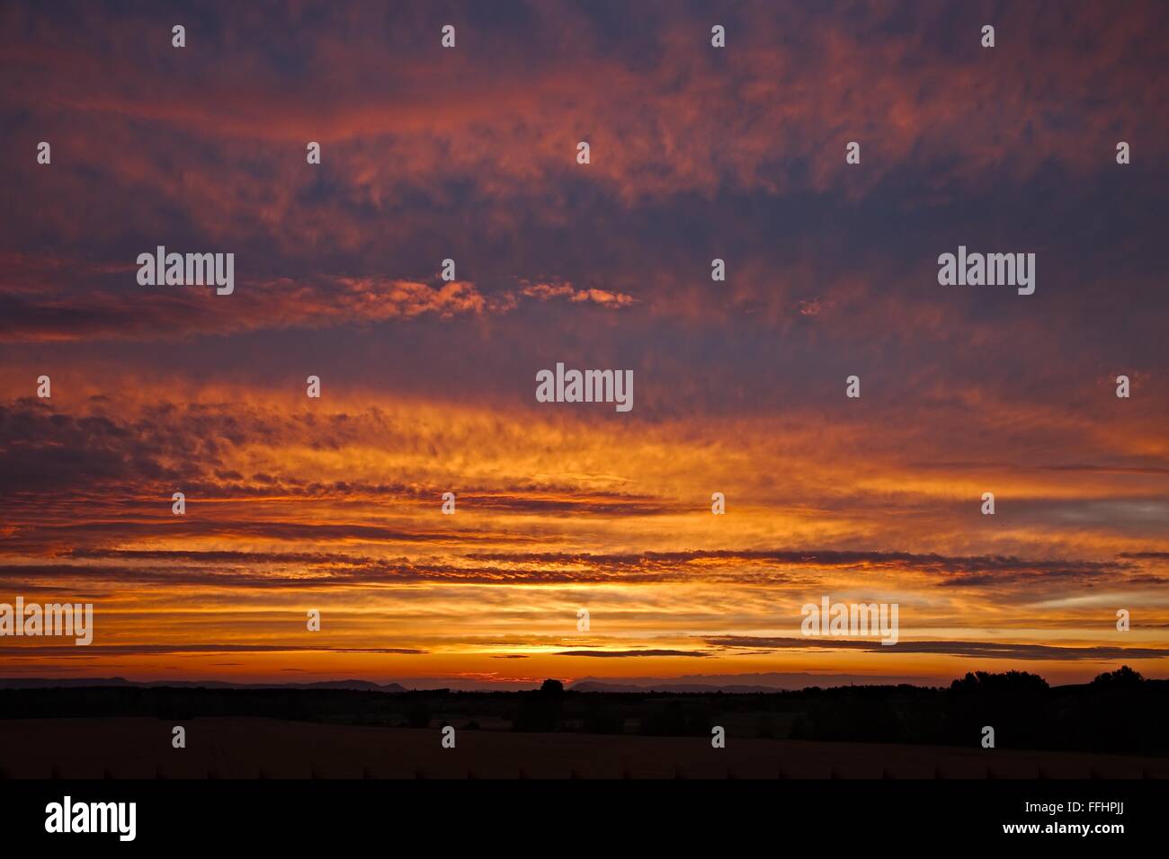 Clouds at sunset Stock Photo - Alamy