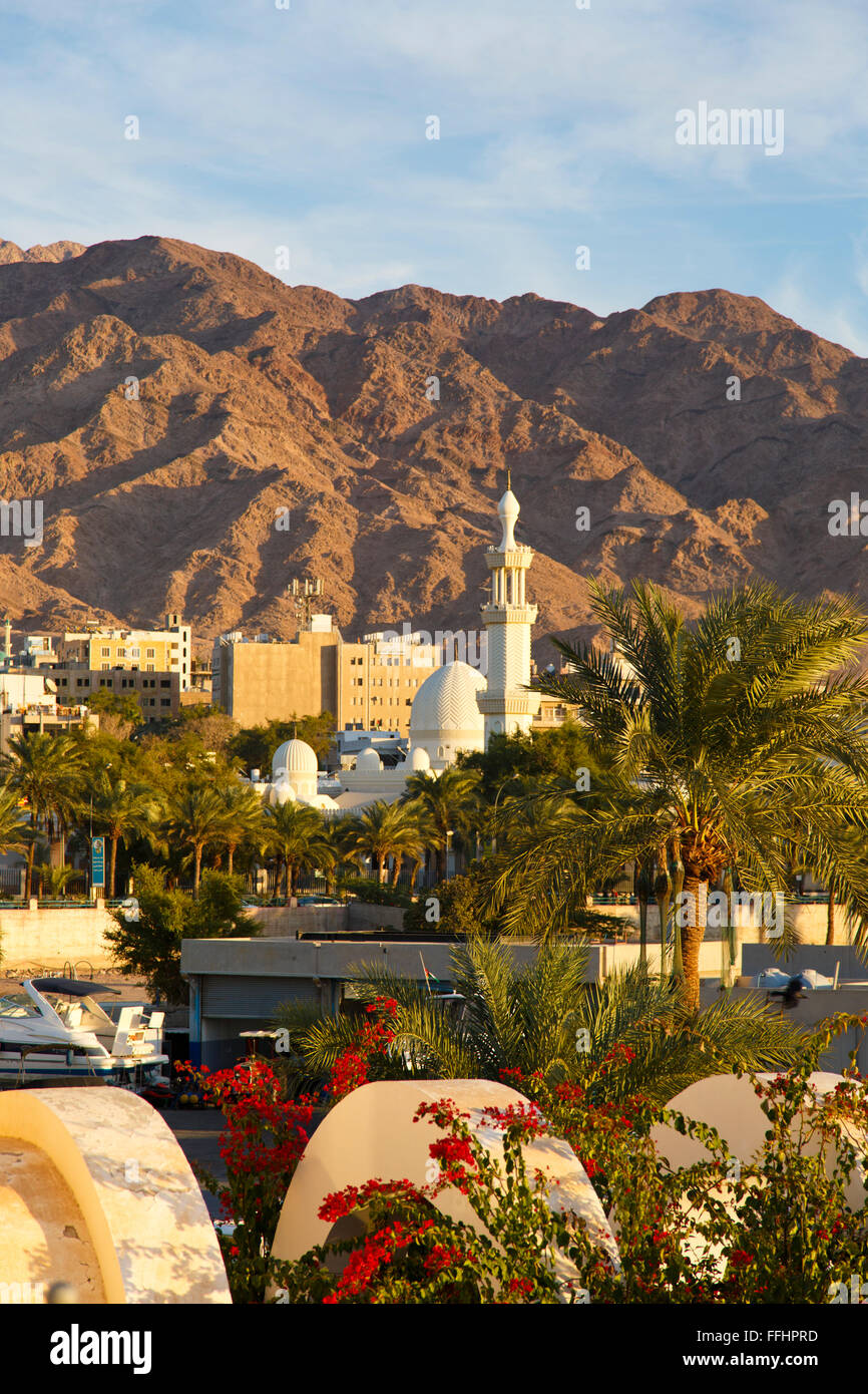 The city of Aqaba, Jordan Stock Photo - Alamy