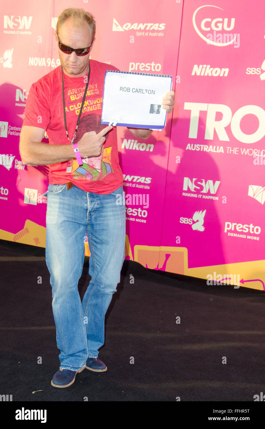 Sydney, Australia. 14th Feb, 2016: VIP's and Celebrities seen arriving ...