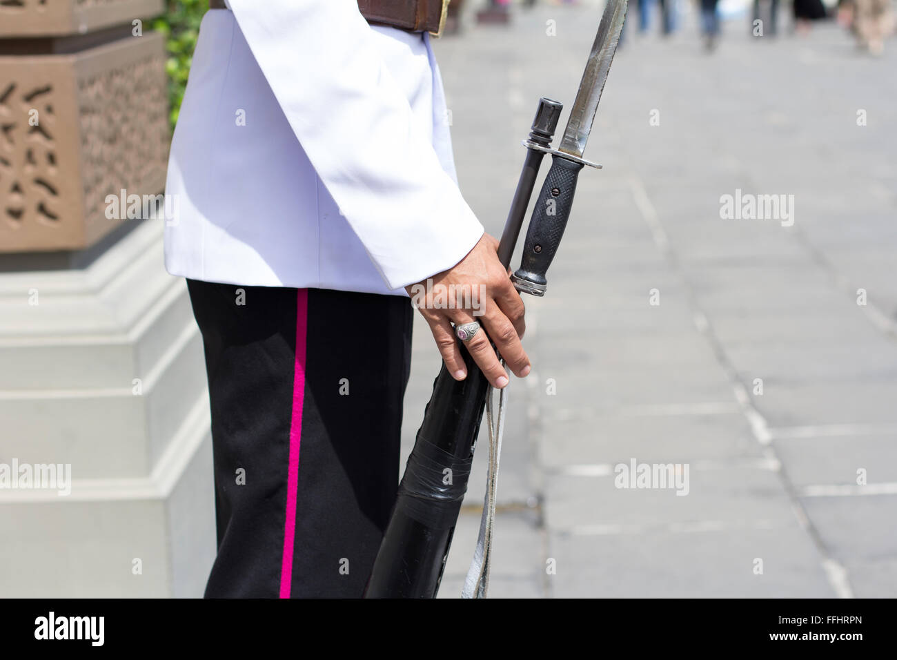 Hand guard hi-res stock photography and images - Alamy