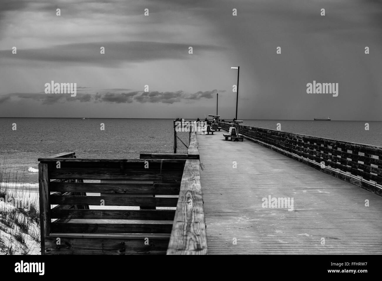 Stormy clouds over black Black and White Stock Photos & Images - Alamy