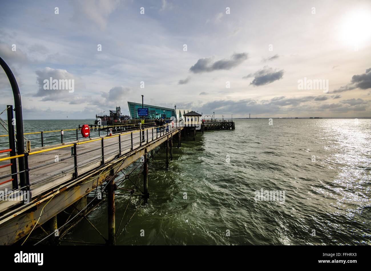 Southend Pier is a major landmark in Southend. Extending 1.34 miles ...