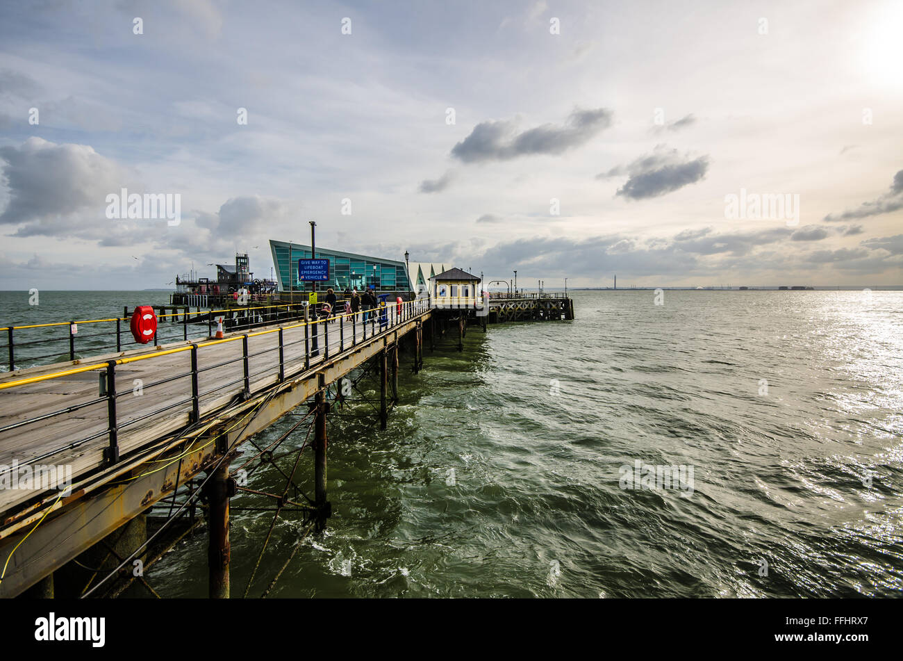 Southend Pier is a major landmark in Southend. Extending 1.34 miles ...