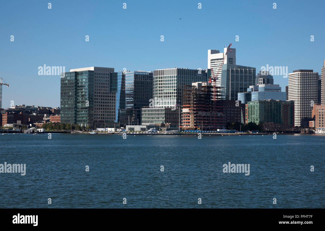 High Rise office buildings The Waterfront Boston Massachusetts USA ...