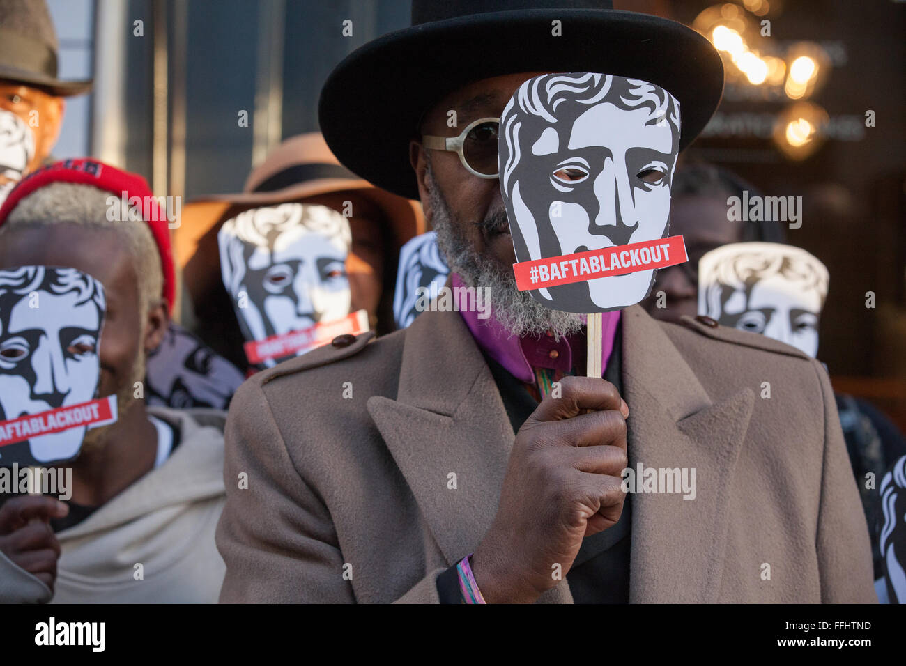London, UK. 14th Feb, 2016. Leon Herbert, who appeared in Batman and ...