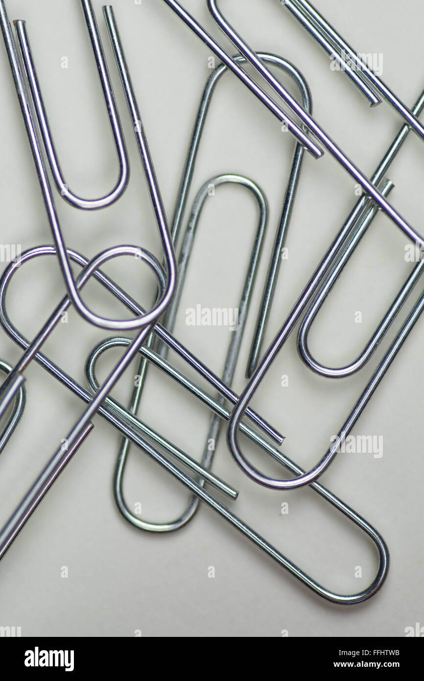 Paper clip background Stock Photo - Alamy