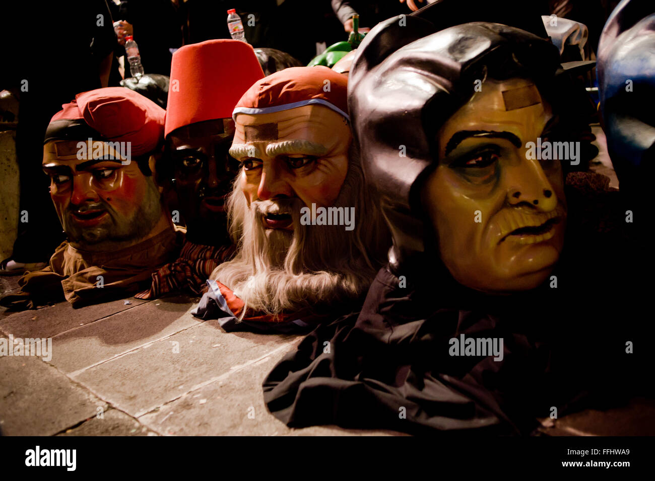 Capgrossos big heads hi-res stock photography and images - Alamy