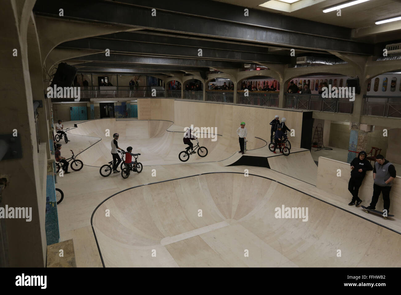 The Source Park Hastings The Worlds Largest underground skate park ...