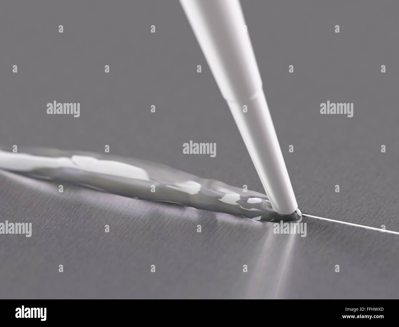 Pouring Silicone Sealant Close-up Shot Stock Photo - Alamy