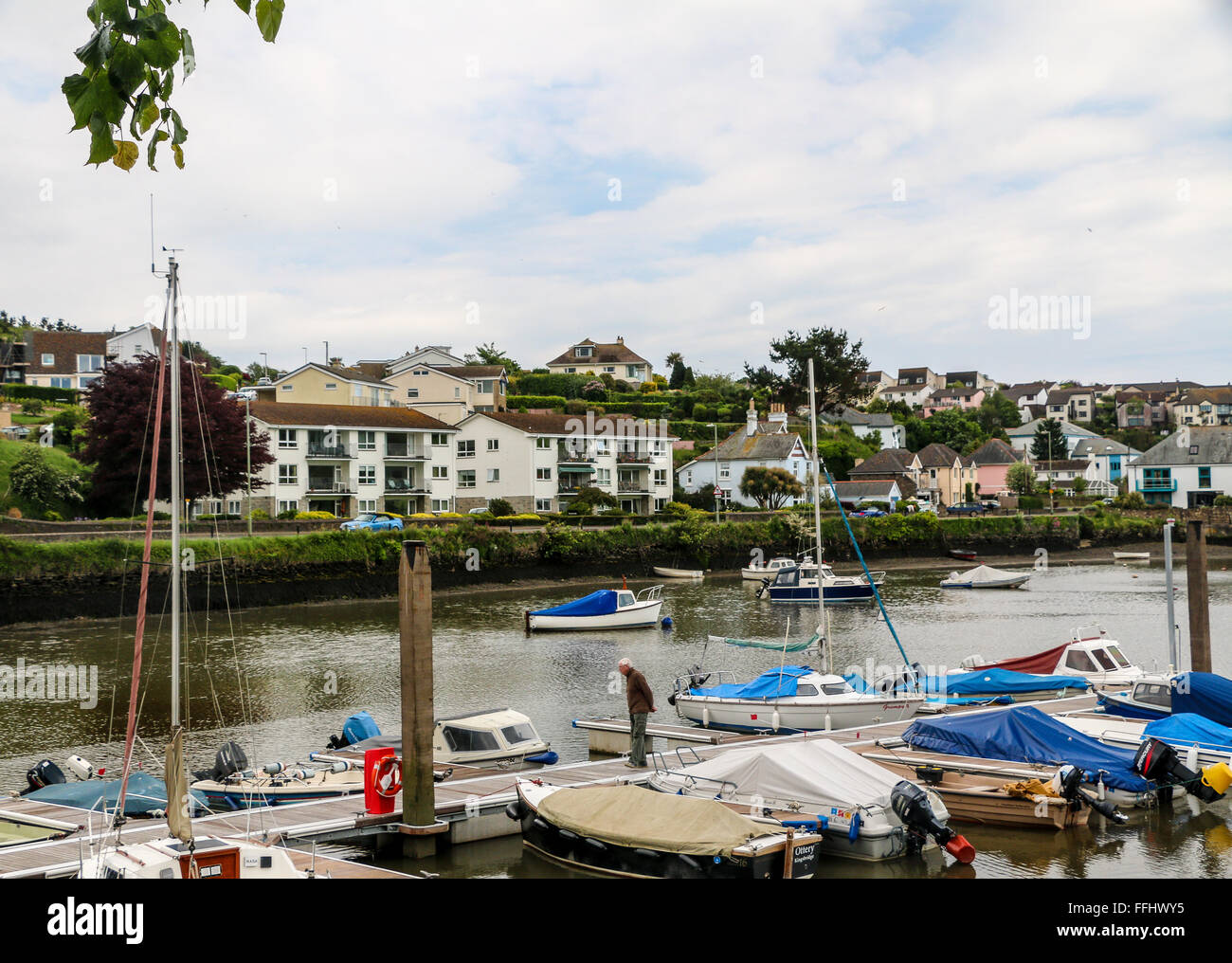 Marina, Kingsbridge, Devon, England Stock Photo - Alamy