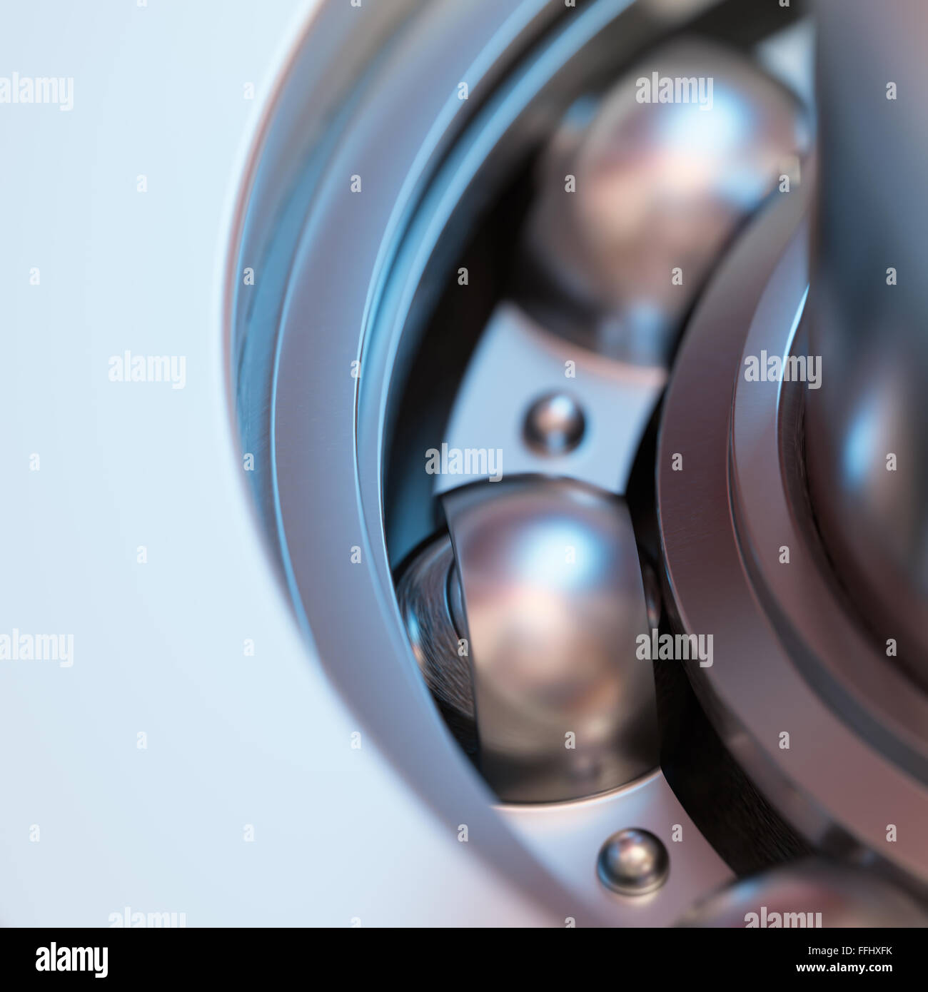 Ball bearing inside of wheel close-up Stock Photo - Alamy