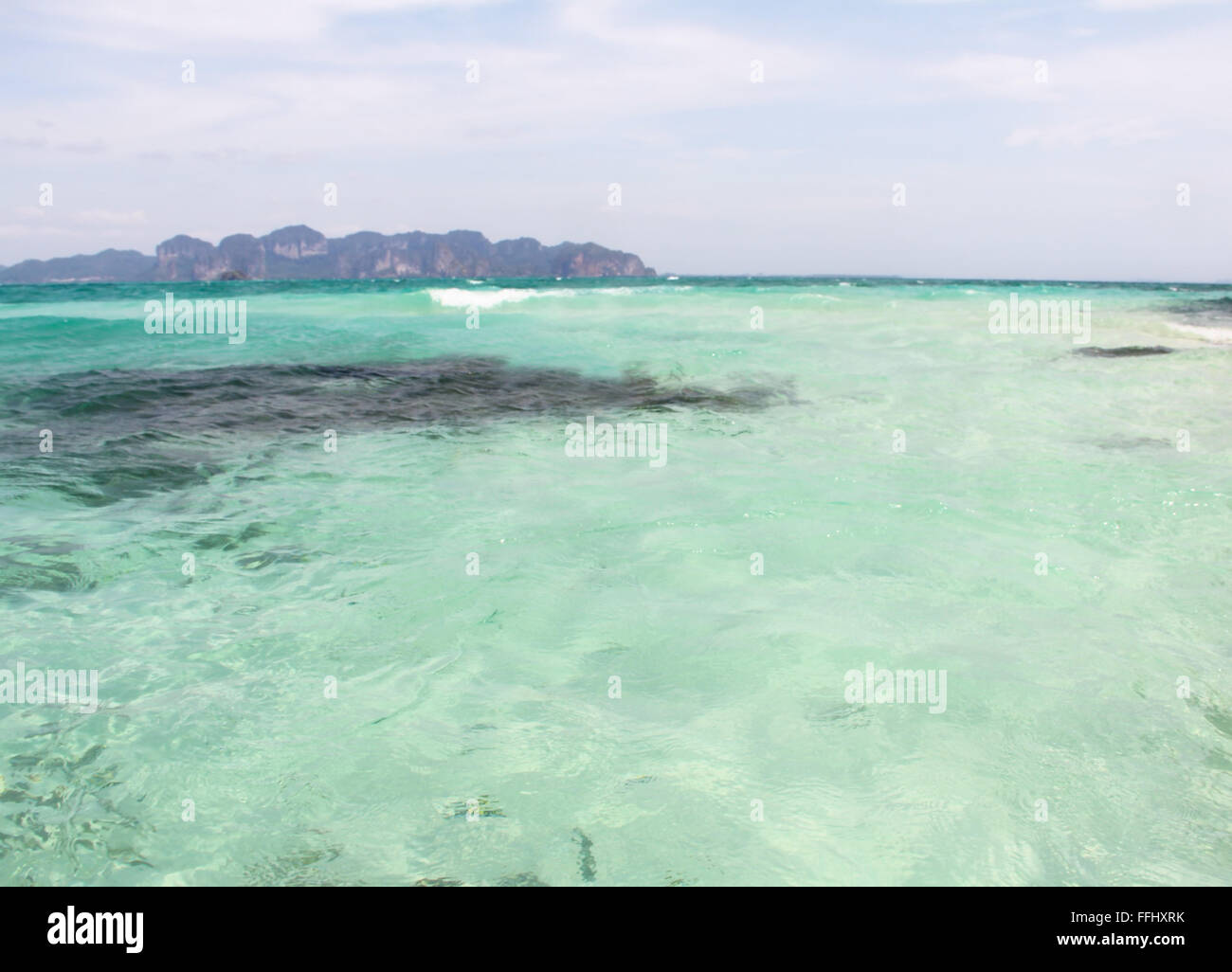 Beautiful view of sea and islands in Thailand Stock Photo - Alamy