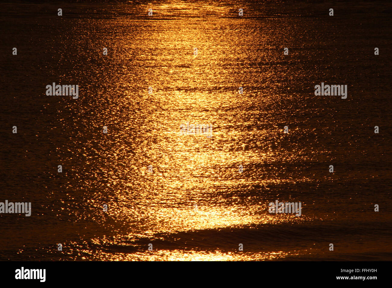 Sunset in spring at Tywyn beach Mid Wales Stock Photo - Alamy