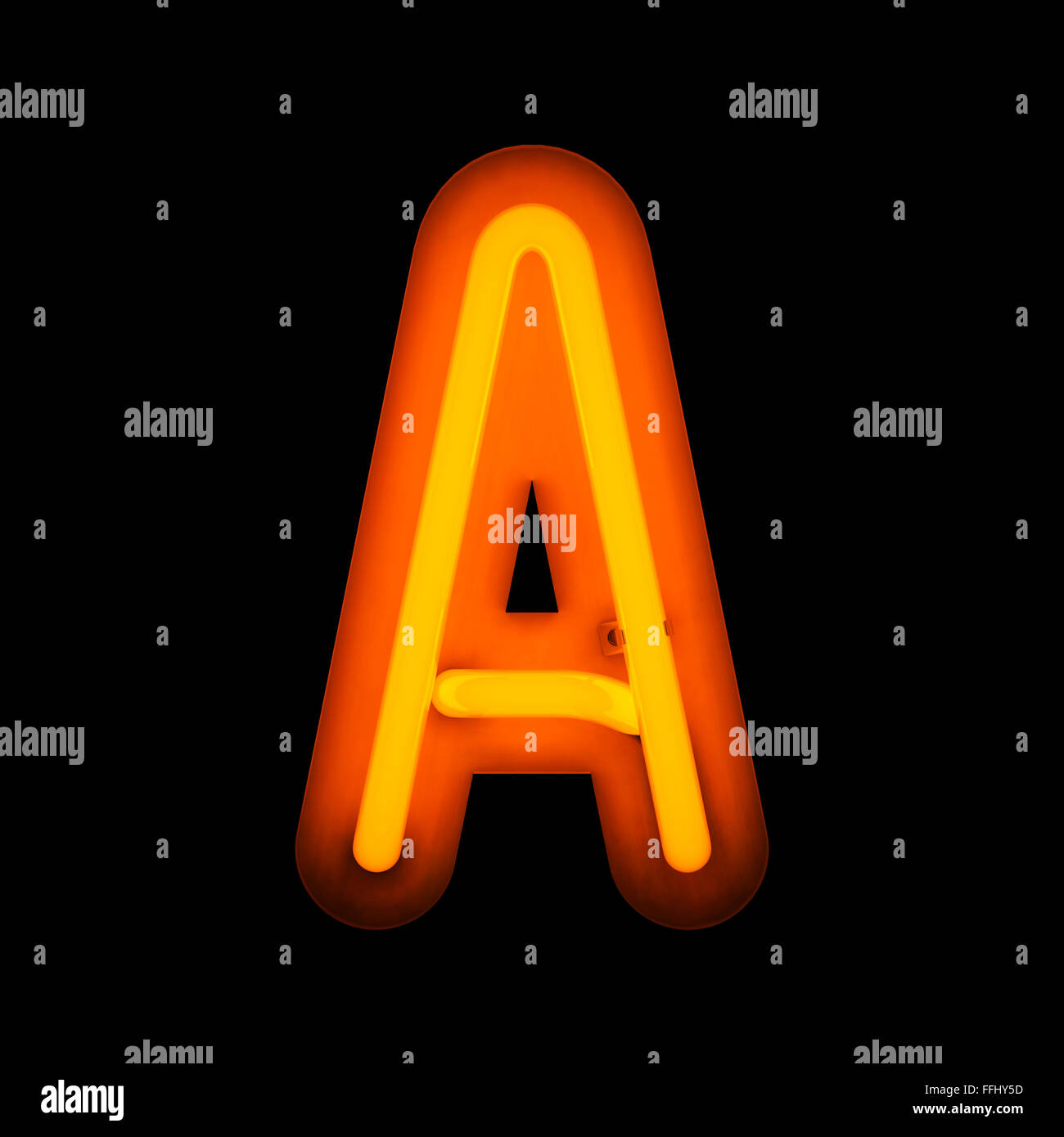 Neon alphabet hi-res stock photography and images - Alamy