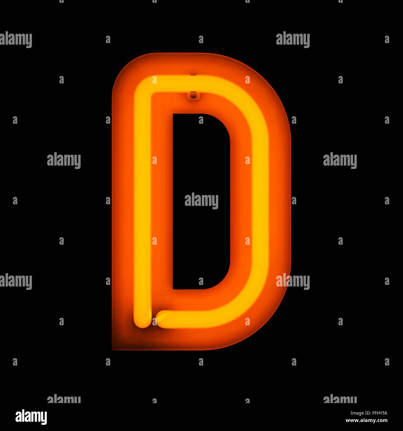 Illuminated letter d hi-res stock photography and images - Alamy