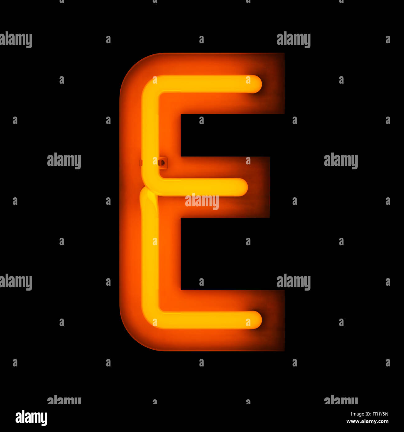 Illuminated letter e hi-res stock photography and images - Alamy