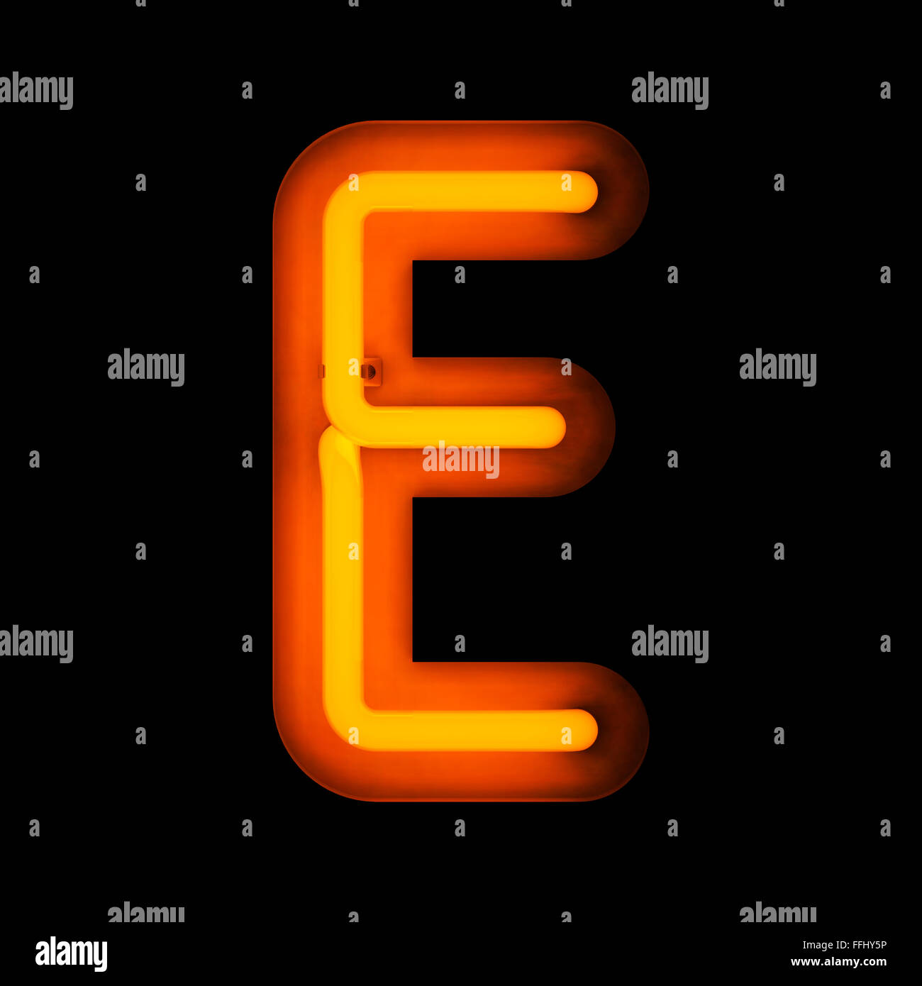 Illuminated letter e hi-res stock photography and images - Alamy