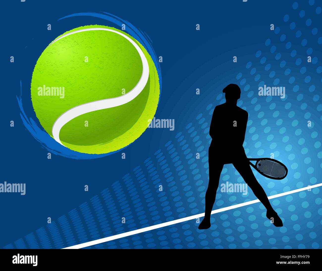 sport background tennis Stock Vector Image & Art - Alamy