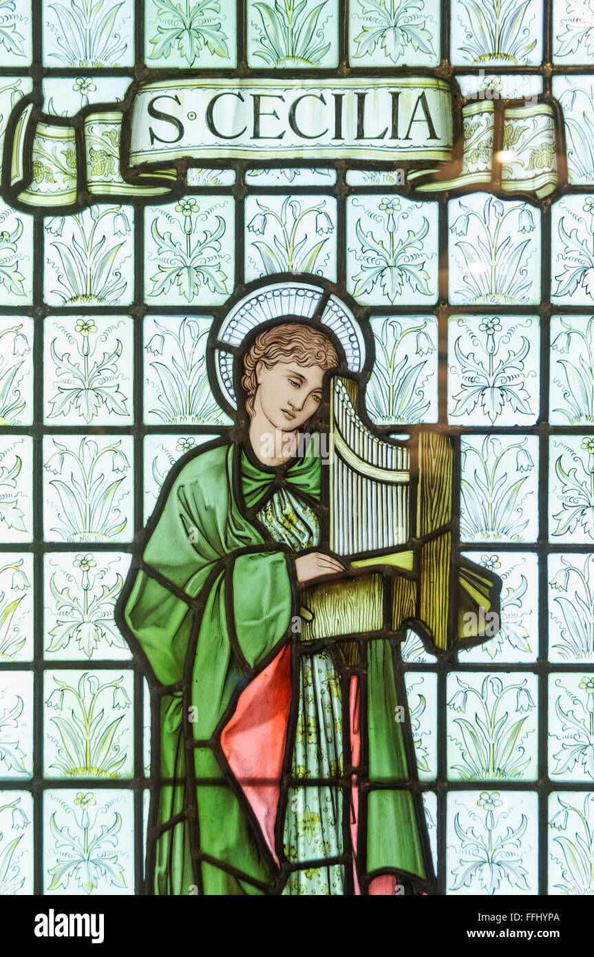 Patron Saint Of Music High Resolution Stock Photography and Images - Alamy