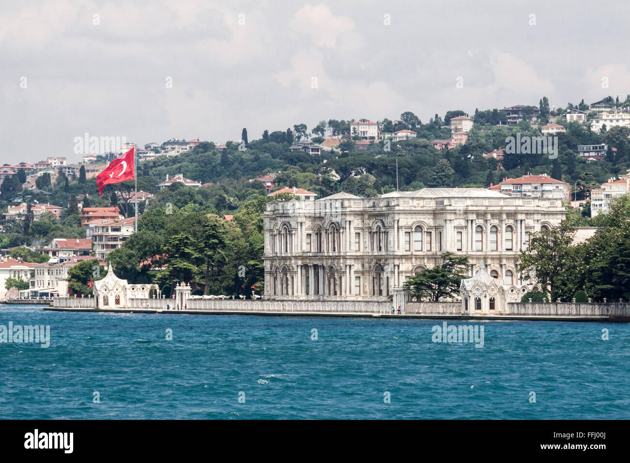 Bosphorus Istanbul Historical Buildings Stock Photo - Alamy