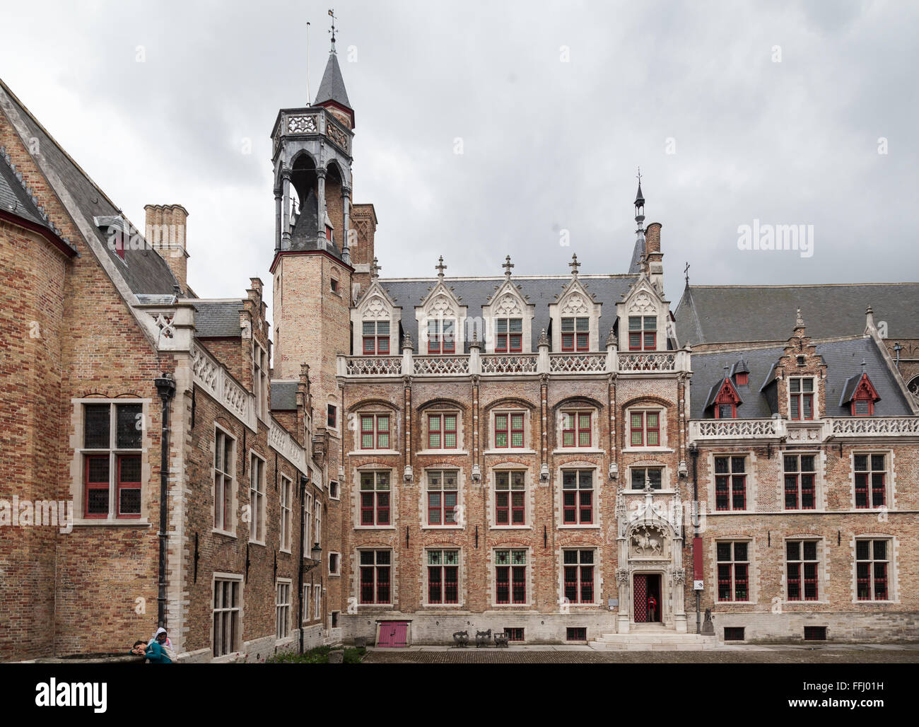 Gruuthuse Palace Bruges Belgium Stock Photo - Alamy