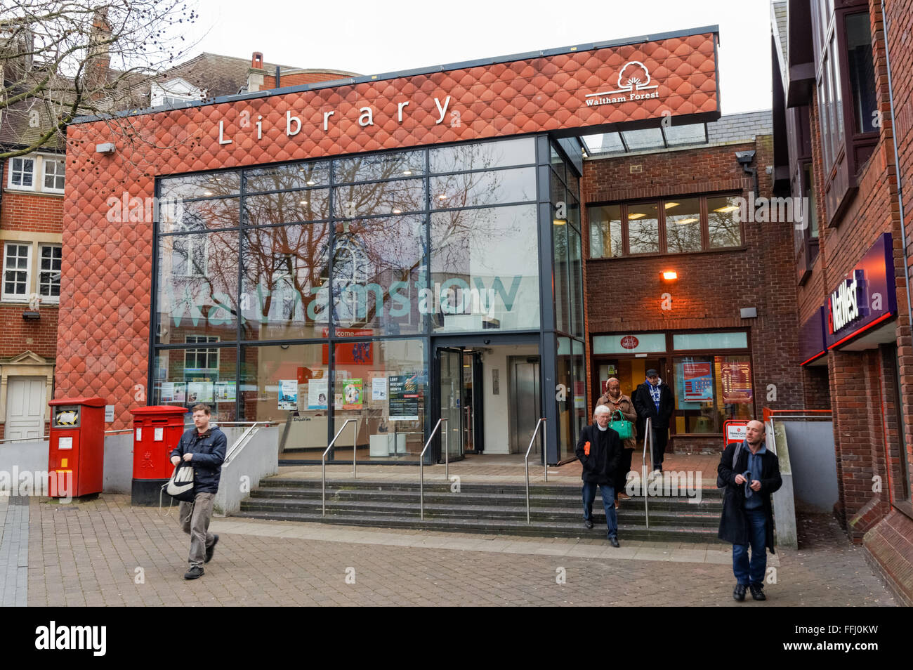 Walthamstow library in London, England United Kingdom UK Stock Photo - Alamy