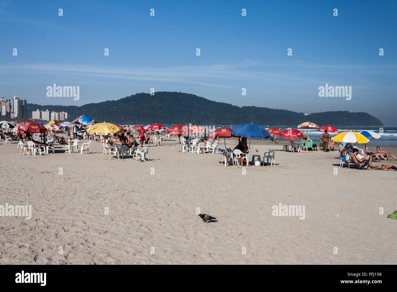 Praia Grande Beach, Sao Paulo, Brazil Stock Photo - Alamy
