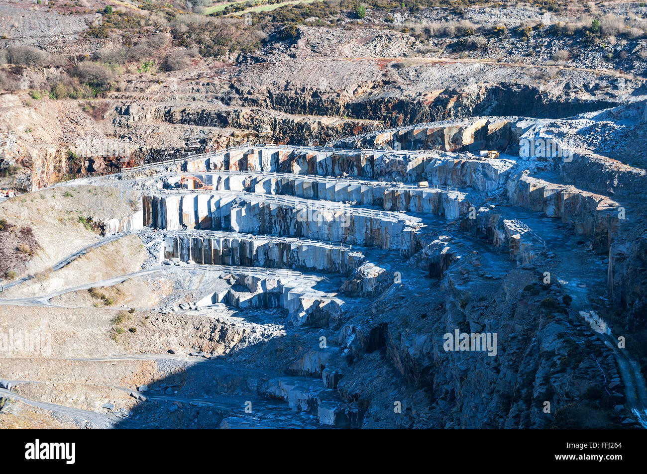 Slate quarry cornwall hi-res stock photography and images - Alamy