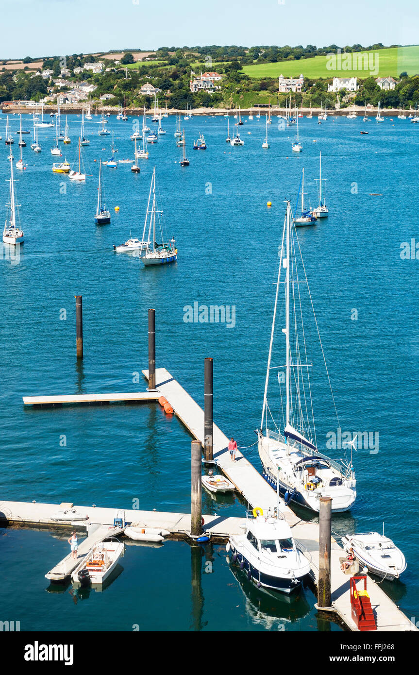 Falmouth bay, Cornwall, UK Stock Photo - Alamy