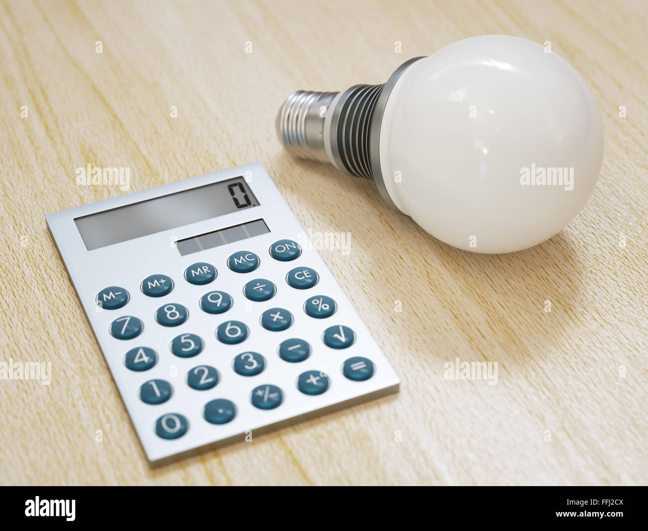 Led calculator hi-res stock photography and images - Alamy