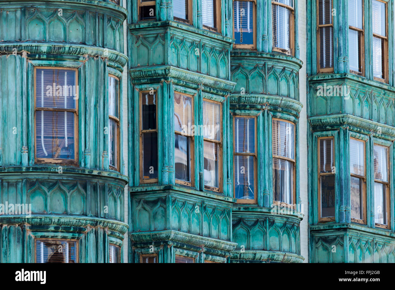 San Francisco traditional old architecture Stock Photo - Alamy