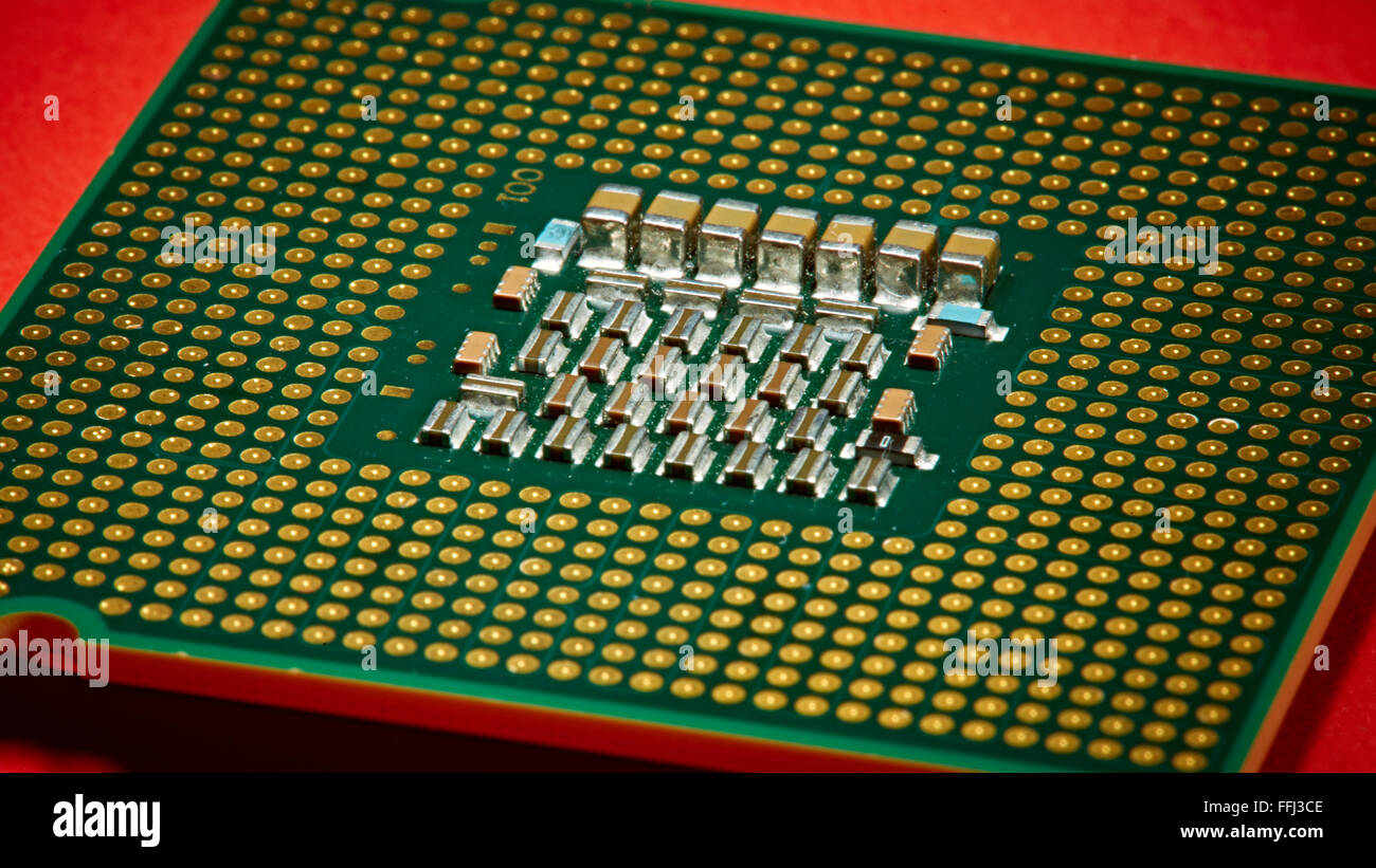 Computer Processors Cpu Stock Photo - Alamy