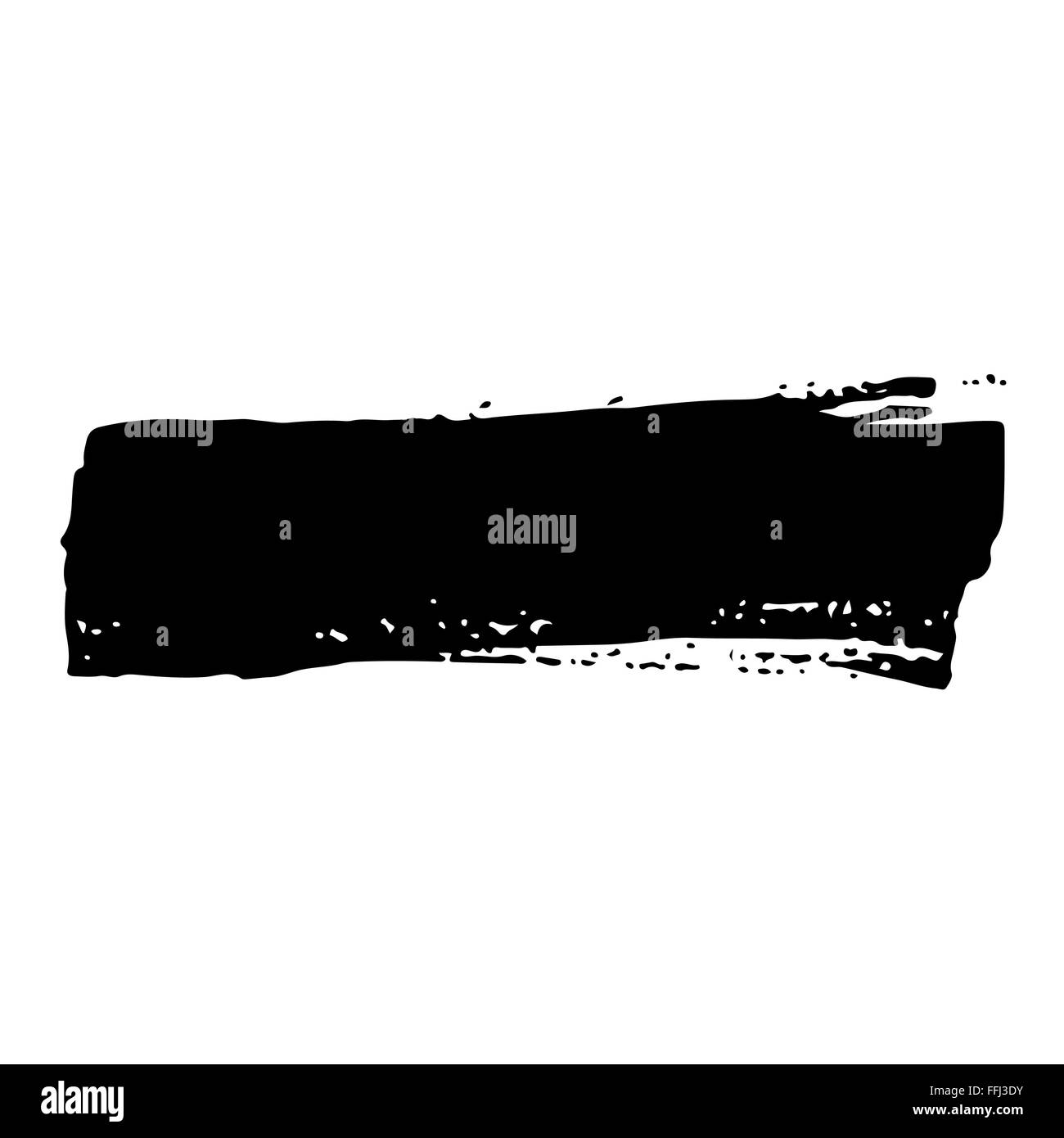 Vector grunge brush stroke ink Stock Vector Image & Art - Alamy