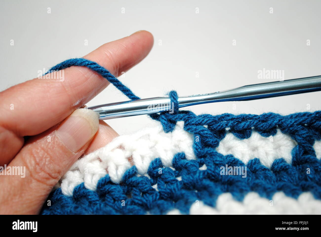 Stitches for crochet hi-res stock photography and images - Alamy