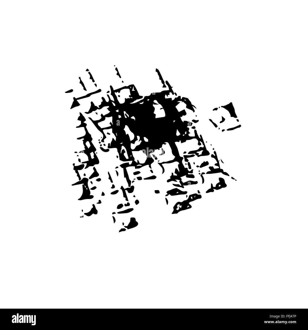 Worn grunge surface ink vector background Stock Vector Image & Art - Alamy