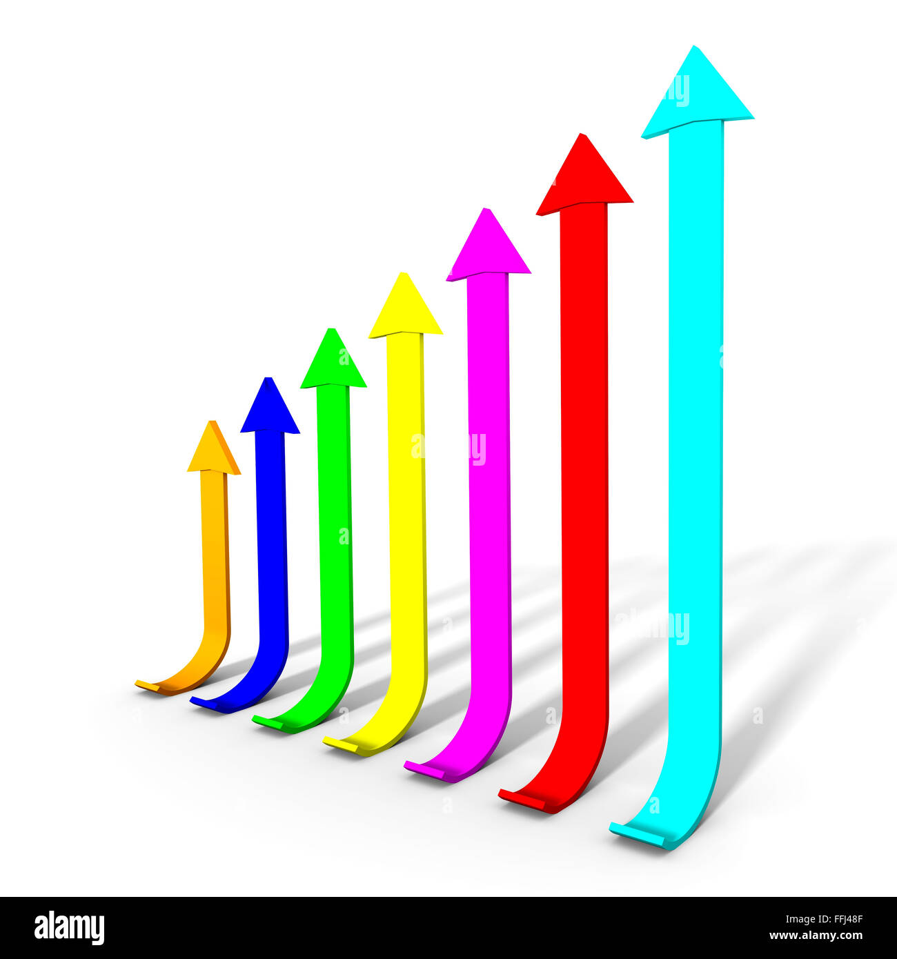 Color chart bars Stock Photo - Alamy
