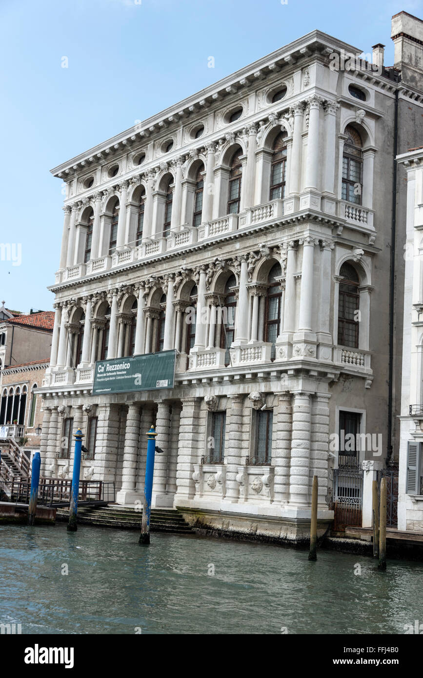 Ca rezzonico venice facade High Resolution Stock Photography and Images ...